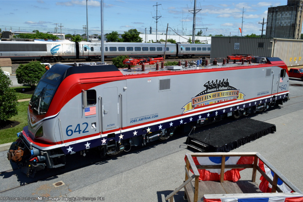 Amtrak Veteran ACS-64 642